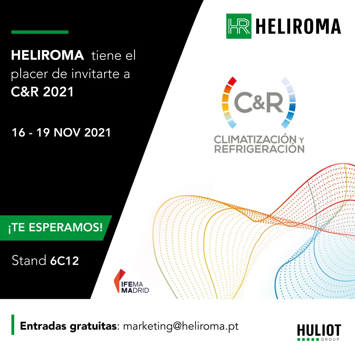 HELIROMA marca forte presença na feira C&R 2021 – Heliroma